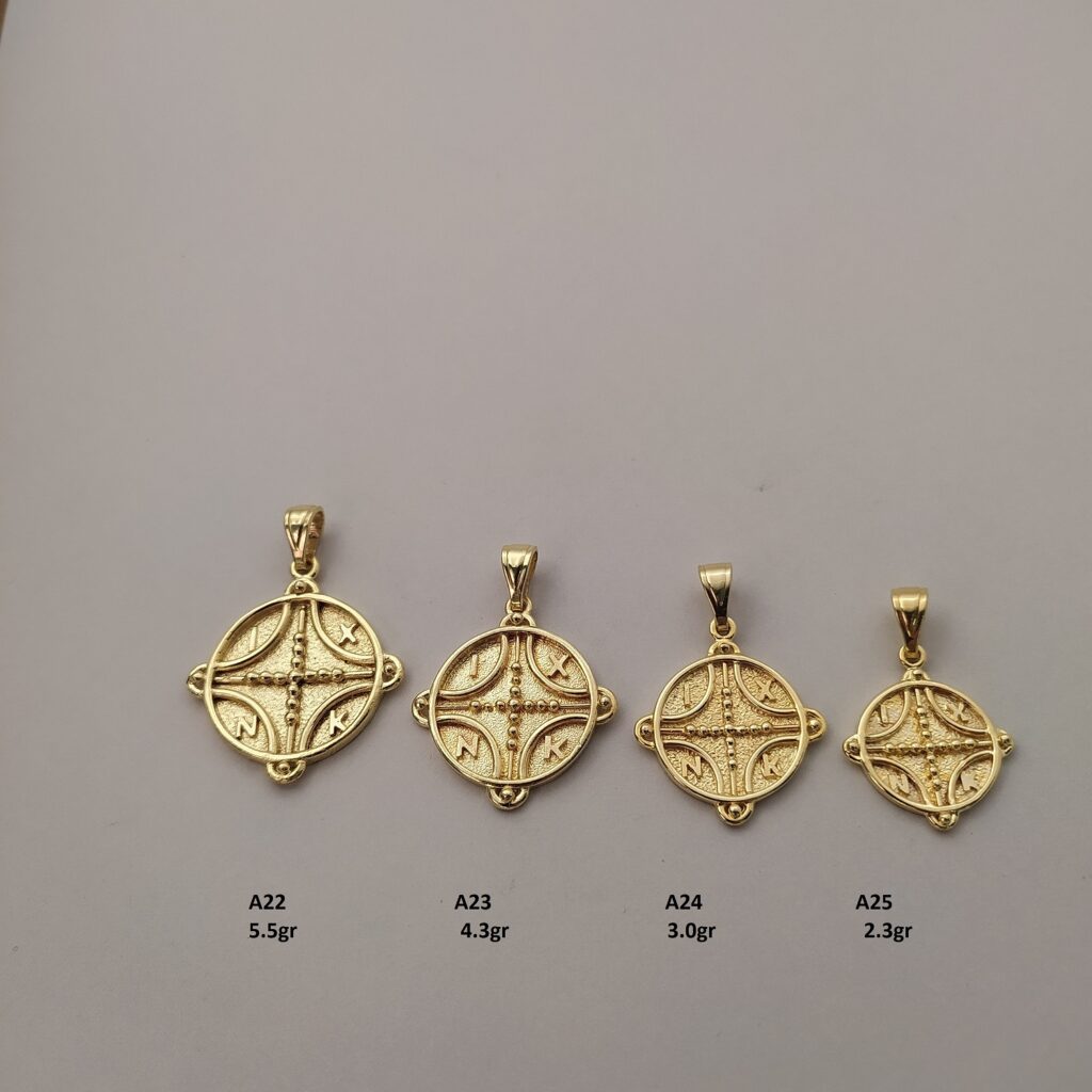 Byzantium ''Constantinato'' A22-A23-A24-A25 - Ioagold Greek Jewellery ...
