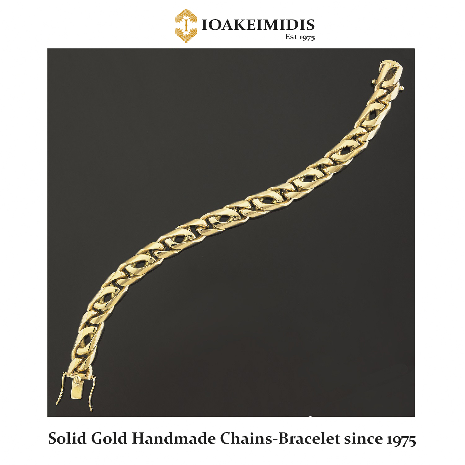 Perdika Handmade Chain-Bracelet - Ioagold Greek Jewellery Boutique