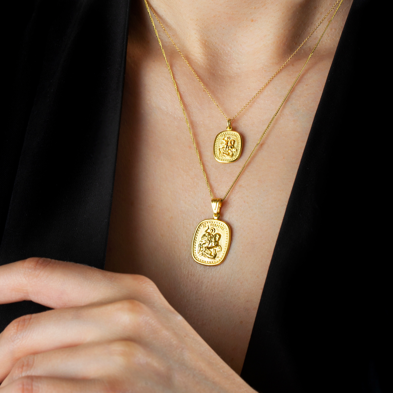 Handmade gold jewelry